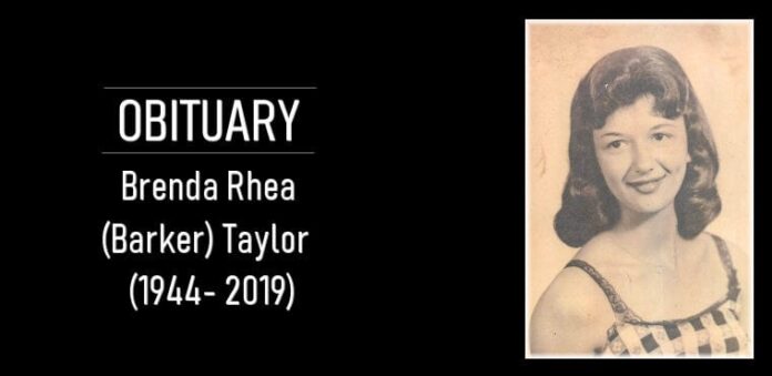 Obituary – Brenda Rhea (Barker) Taylor (1944 – 2019) | Resident News ...