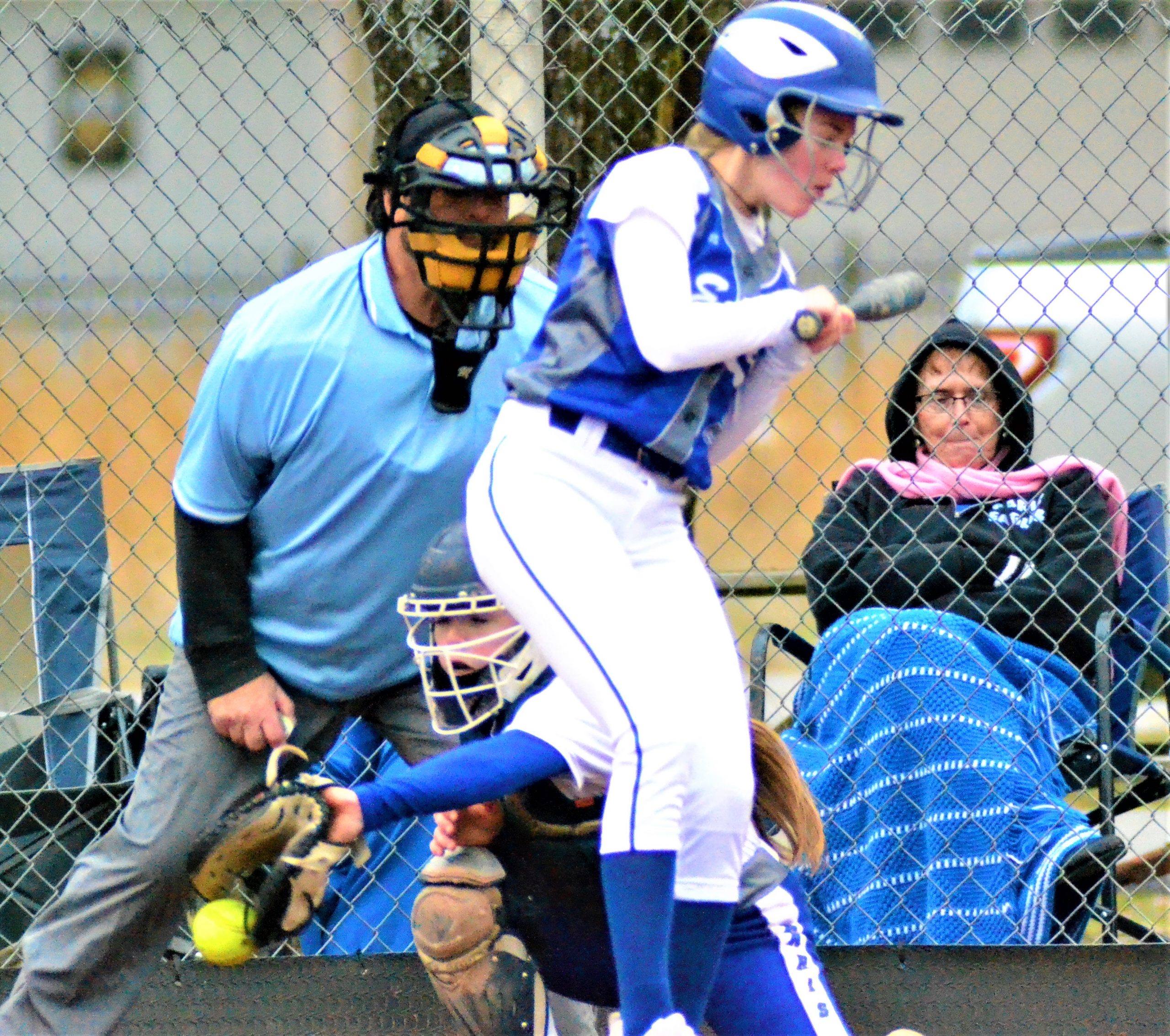 Paris Baseball & Softball Blue / White Games a Success | Resident News ...