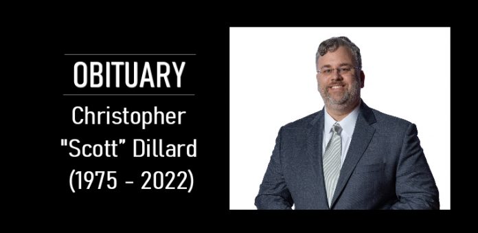 Obituary – Christopher “Scott” Dillard (1975-2022) | Resident News Network