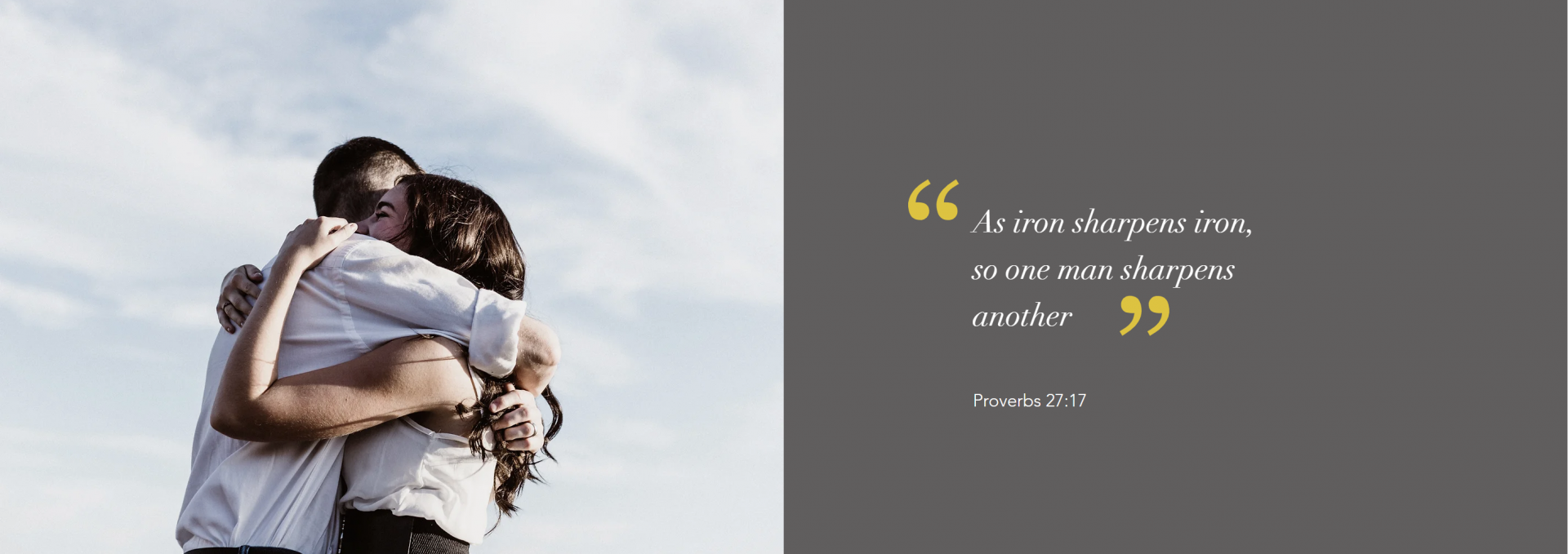 The Forging Place – As Iron Sharpens Iron | Resident News Network