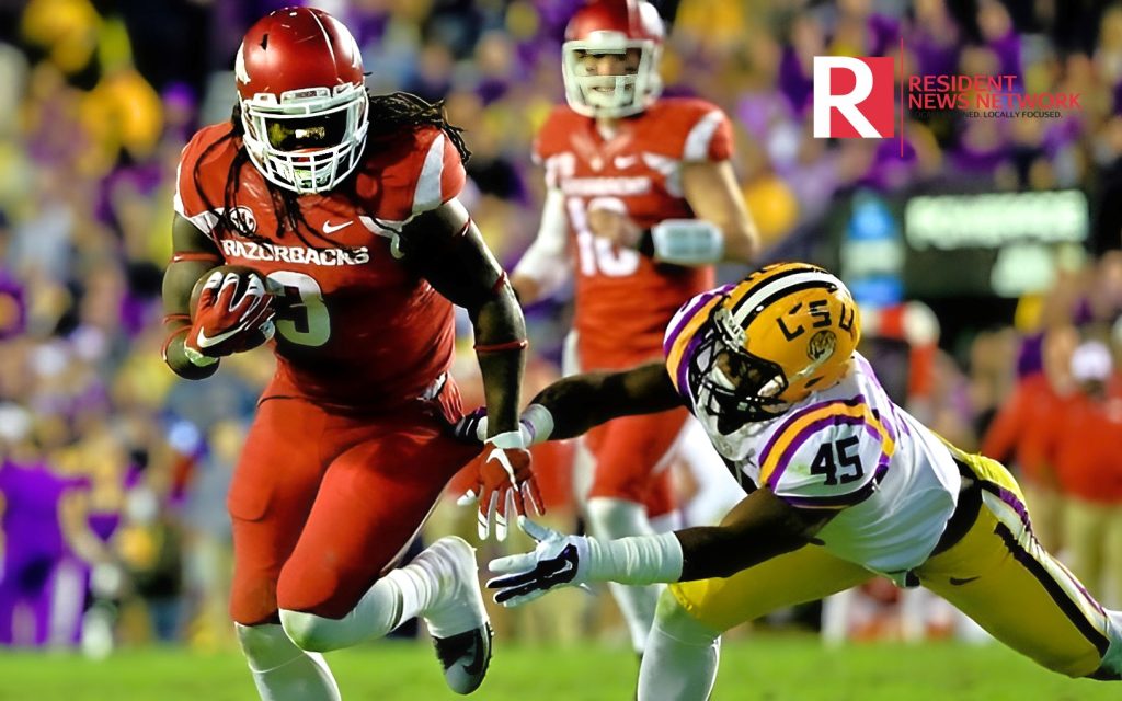 Former Razorbacks and NFL Running Back Alex Collins Dead at Age 28 ...