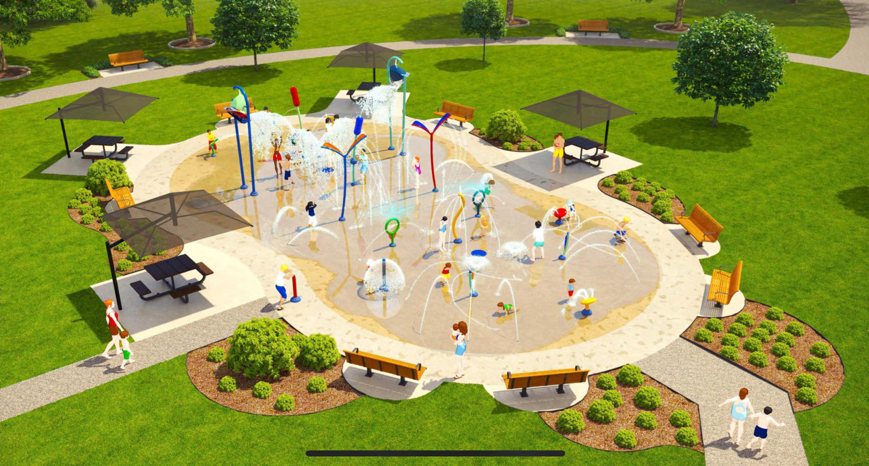 Paris Mayor Proposes Splash Pad Project for Wood Street Park | Resident News Network